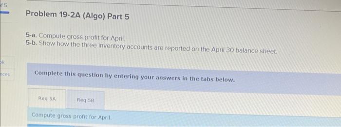 Solved Problem 19-2A (Algo) Computing and recording job | Chegg.com