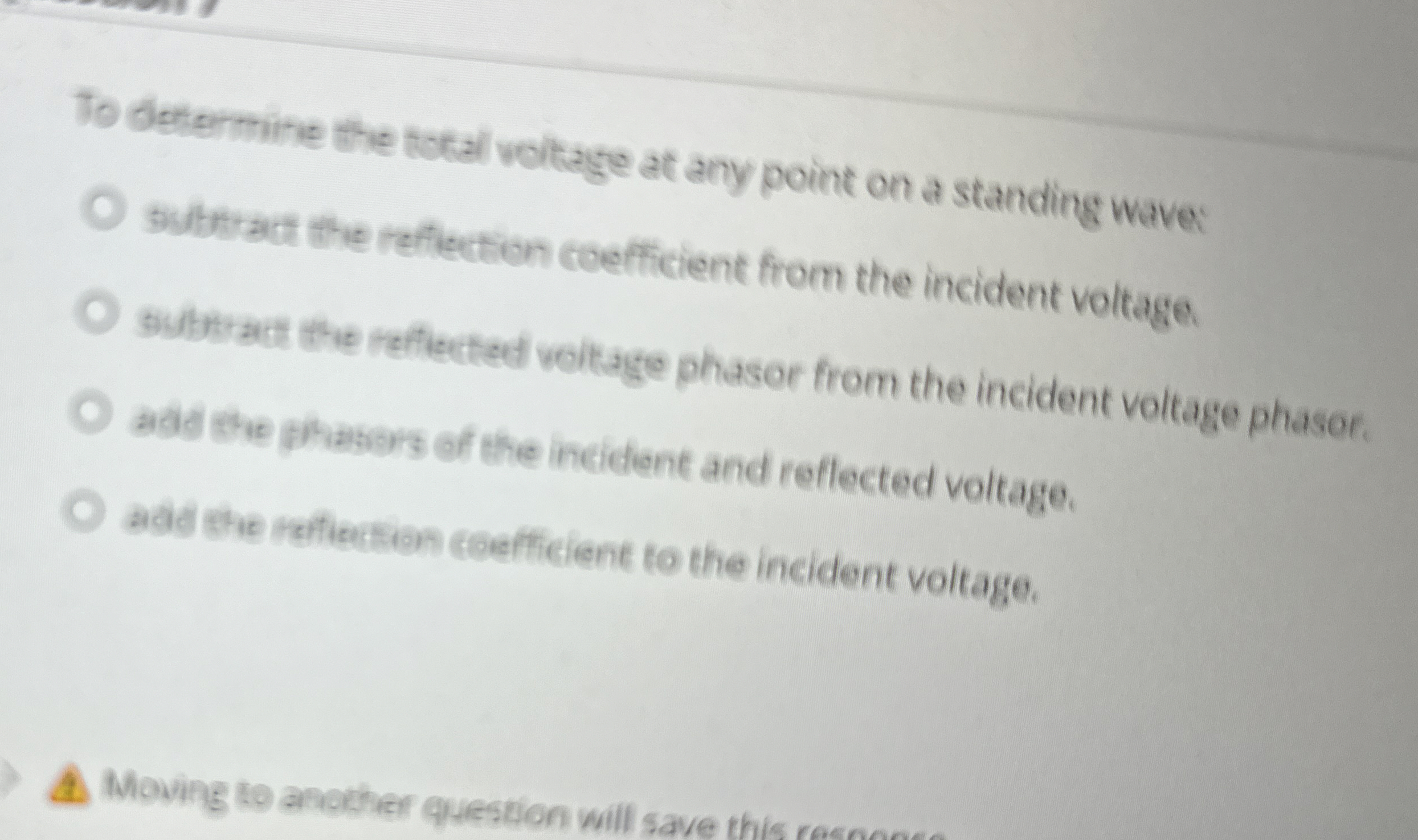 Solved To detrermine the total voltage at any point on a | Chegg.com