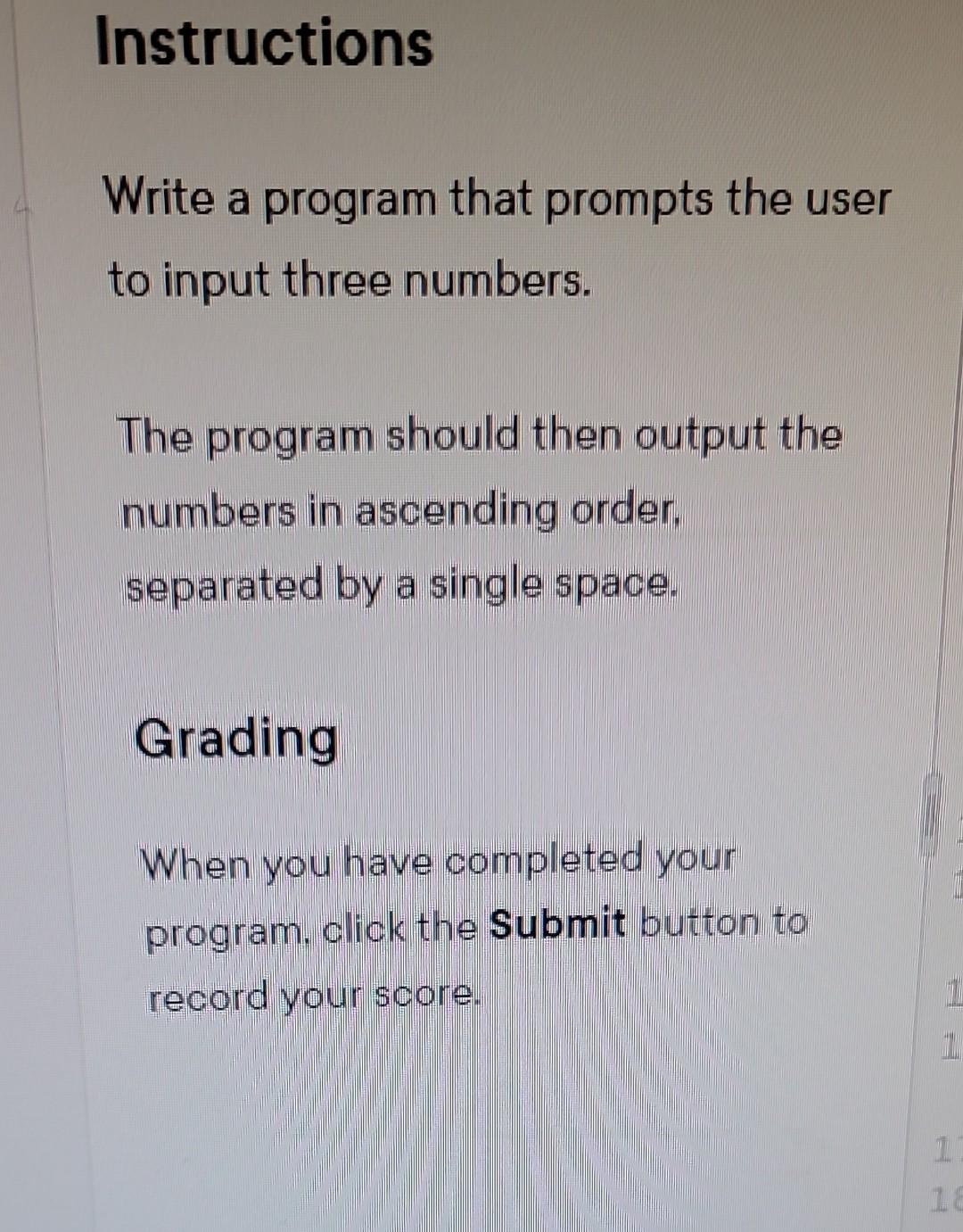 Solved Test Case O Incomplete All positive in order case 1 | Chegg.com