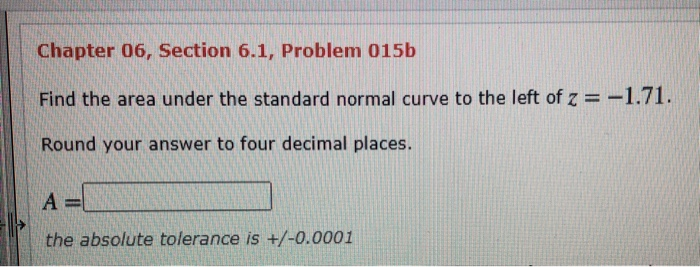 Solved ent Chapter 06, Section 6.1, Problem 013 Find the | Chegg.com