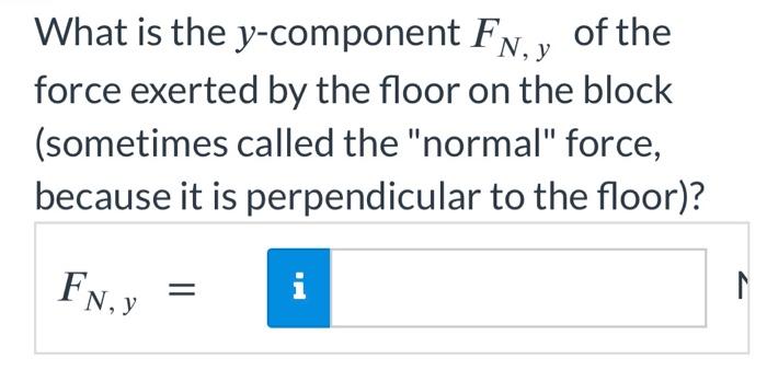 Solved What is the direction of dtdp of the block? +y+x−y−x | Chegg.com