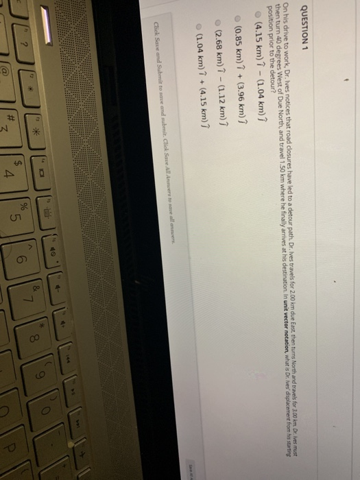 Solved QUESTION 1 On his drive to work, Dr. Ives notices | Chegg.com