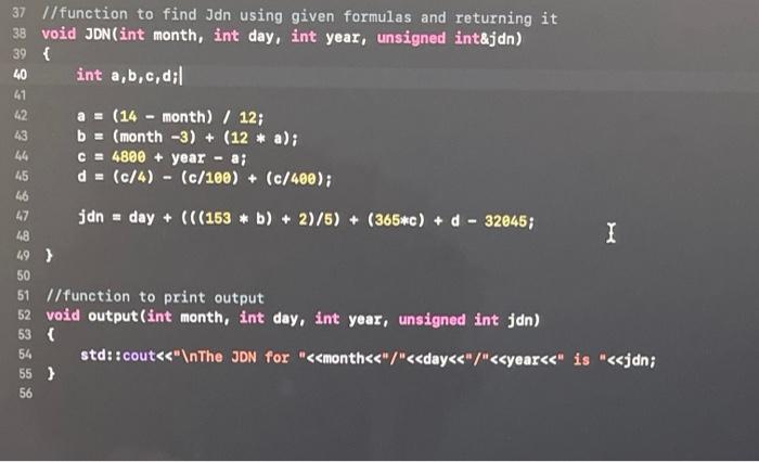 Solved i need a structural chart for my code similar to the | Chegg.com