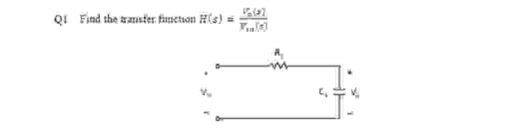 Solved Find the transfer function H(s) | Chegg.com