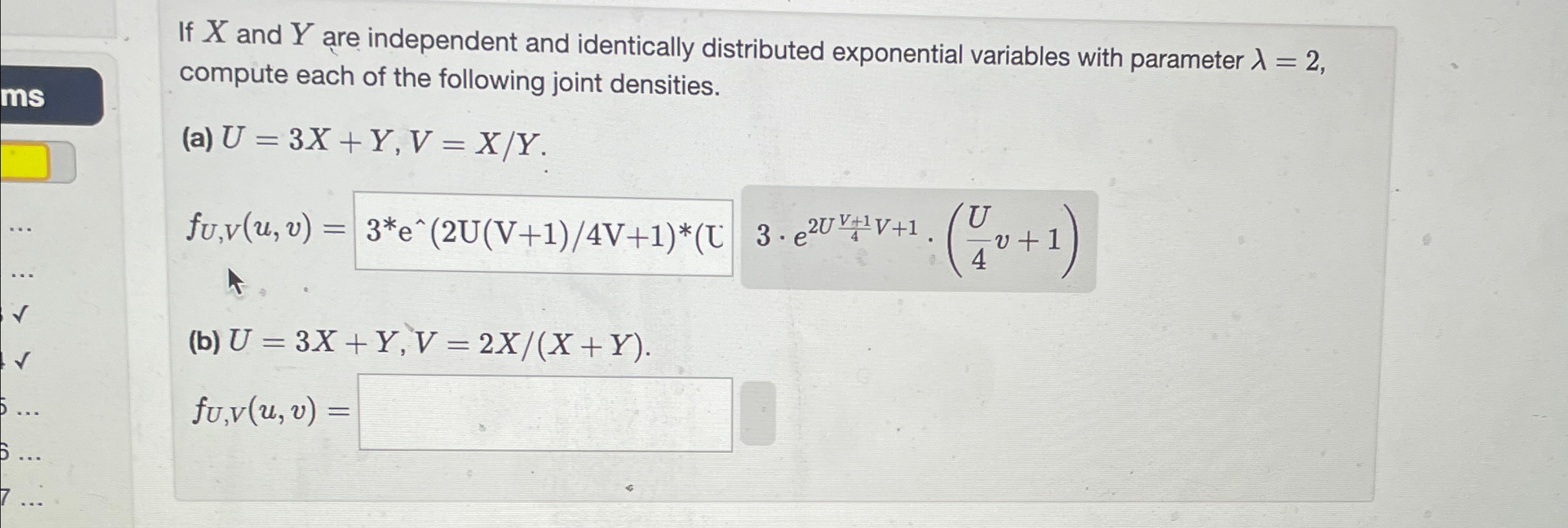 Solved If x ﻿and Y ﻿are independent and identically | Chegg.com