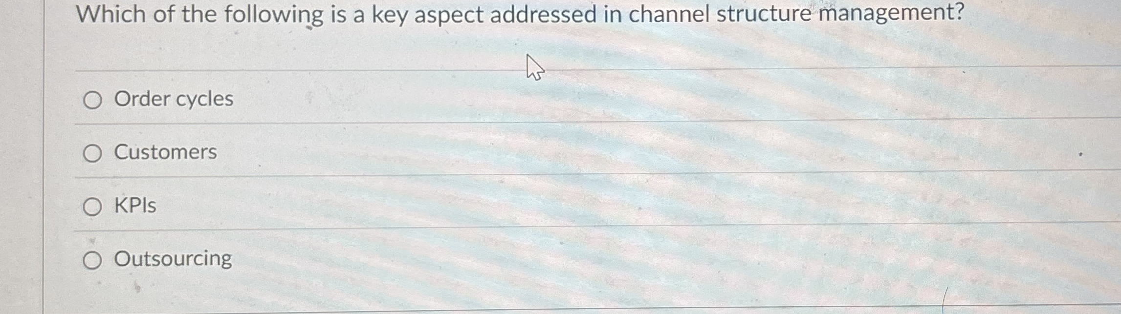 Solved Which of the following is a key aspect addressed in | Chegg.com