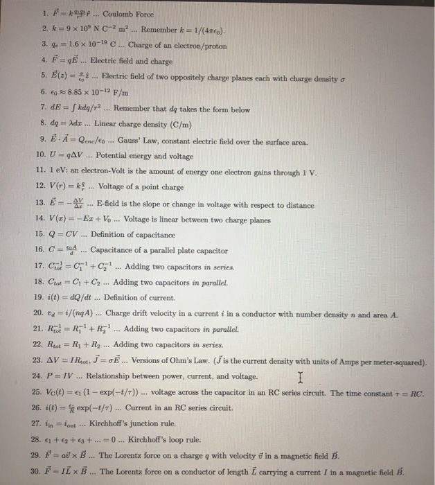 Solved Please answer all parts of question #1 and show all | Chegg.com