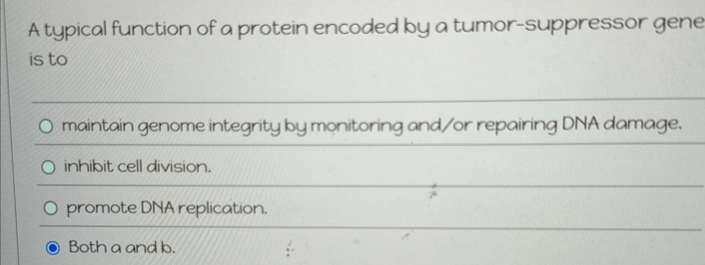 Solved A typical function of a protein encoded by a | Chegg.com