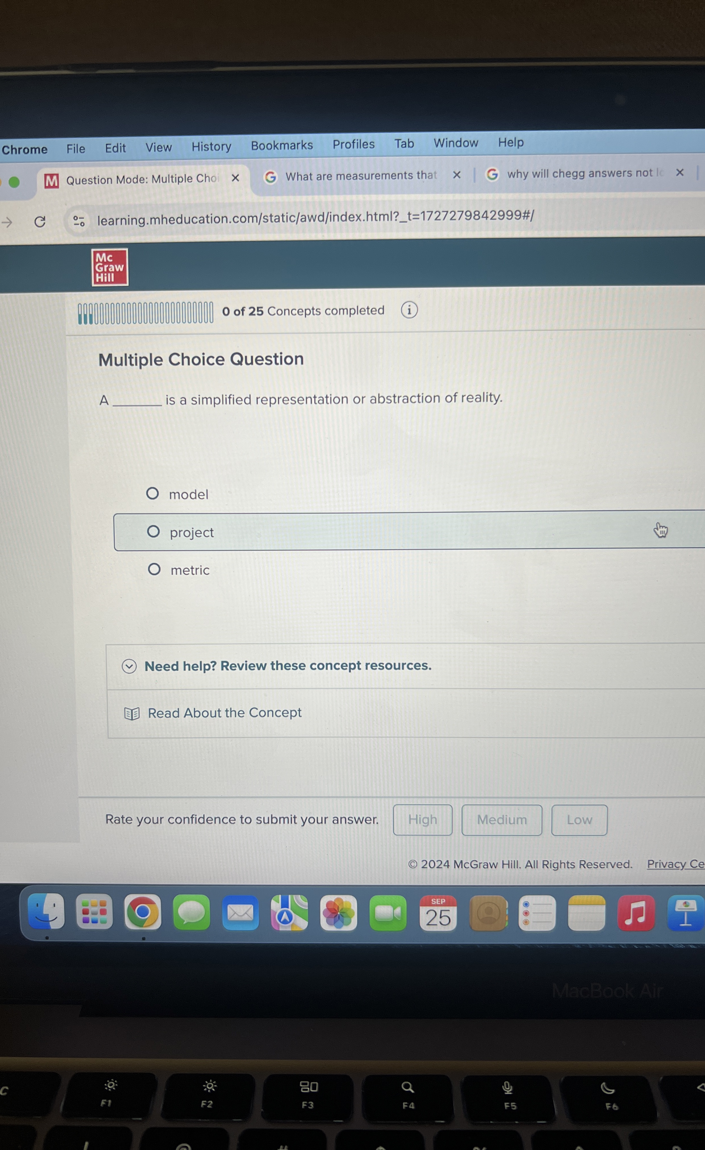 Solved Multiple Choice QuestionAis a simplified | Chegg.com