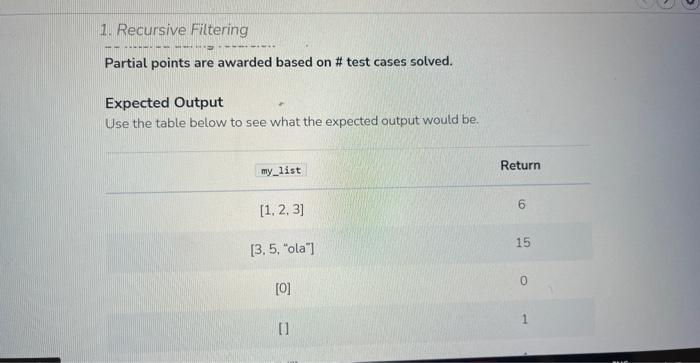 Solved Simple Recursive Filtering and Multiply This question | Chegg.com