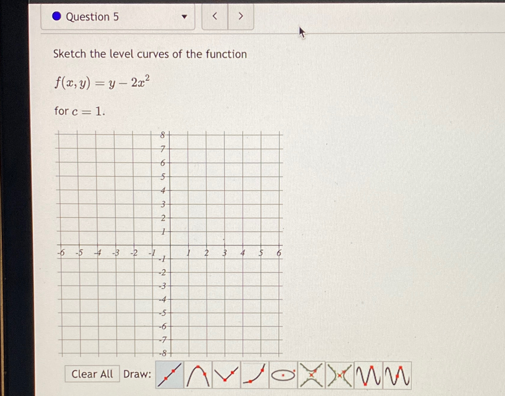 Solved Question 5Sketch the level curves of the | Chegg.com