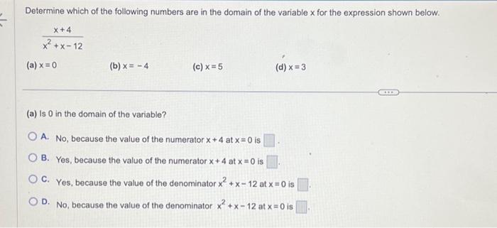 Solved Determine which of the following numbers are in the | Chegg.com