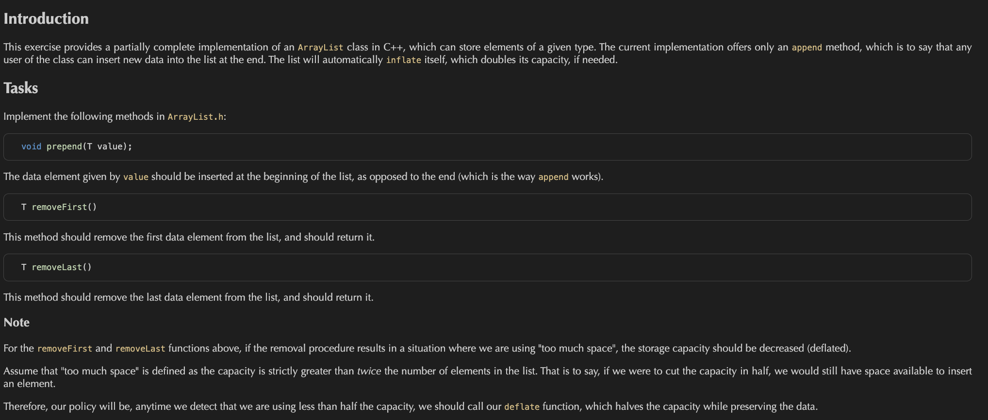 Solved Need help with fixing up my code so it can past the | Chegg.com