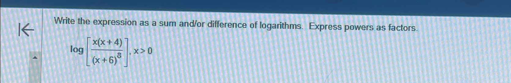 Solved Write the expression as a sum and/or difference of | Chegg.com