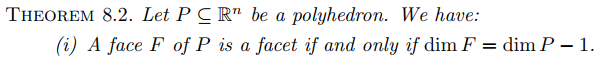 2.2. Let P⊆Rn be a polyhedron. Say aff | Chegg.com