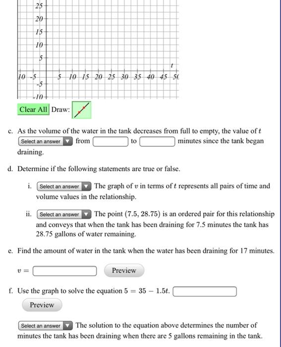 Solved Surpose a 35 -galice tank is coeplefrly fillof with | Chegg.com