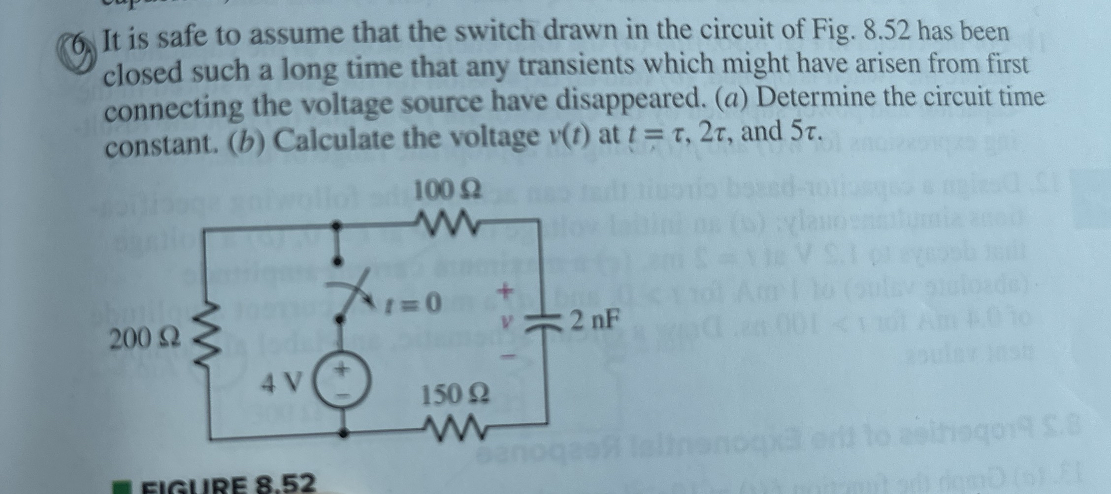 Solved It is safe to assume that the switch drawn in the | Chegg.com