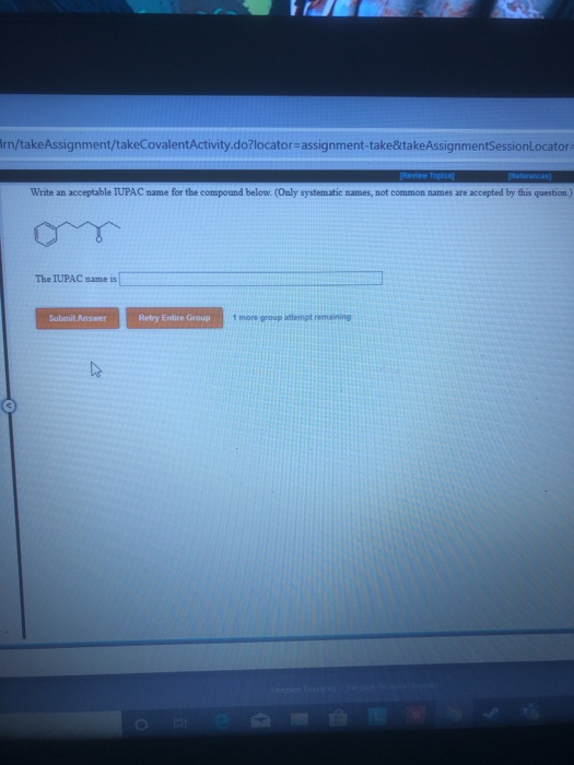 Solved Arn/take Assignment/takeCovalentActivity.do?locator | Chegg.com