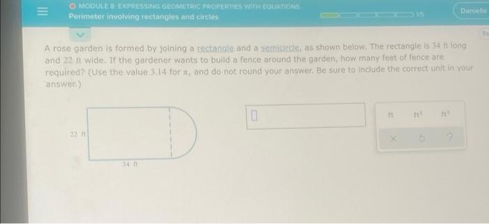 Solved O MODULE 8 EXPRESSING GEOMETRIC PROPERTIES WITH | Chegg.com