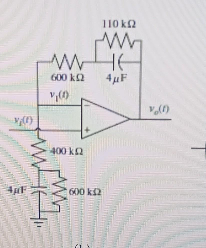 Solved find the transfer function for each operational | Chegg.com