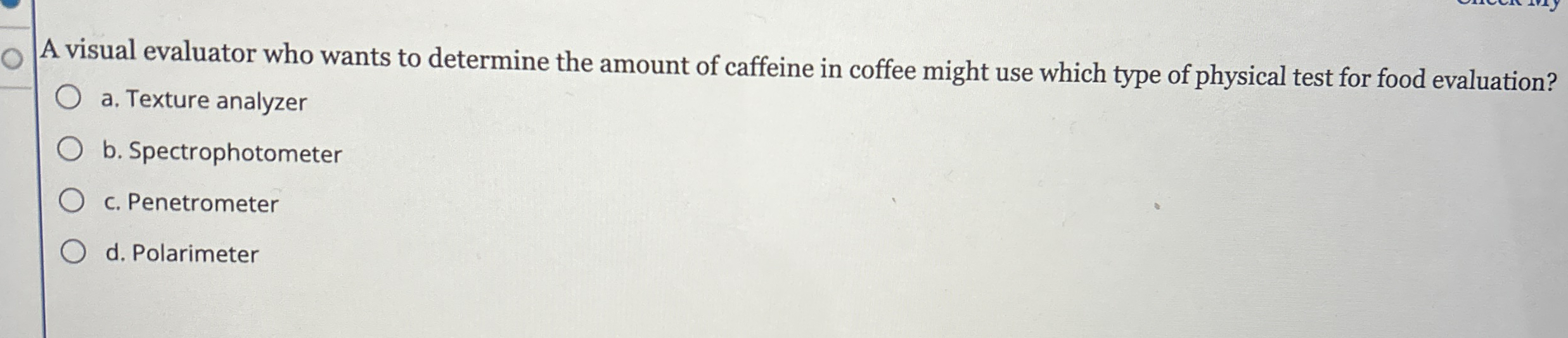 A visual evaluator who wants to determine the amount | Chegg.com