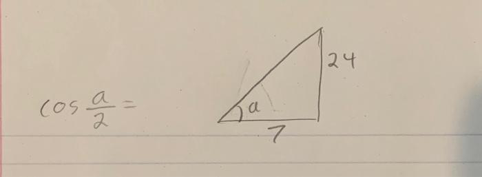 Solved cos2a= | Chegg.com