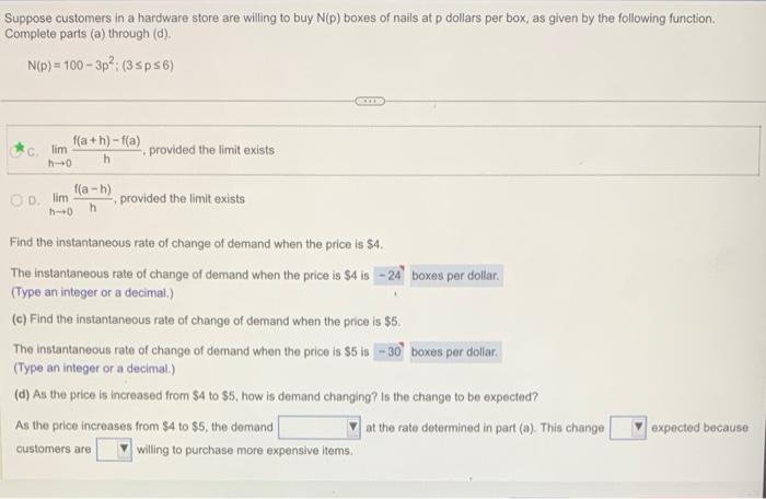 Solved Suppose customers in a hardware store are willing to | Chegg.com