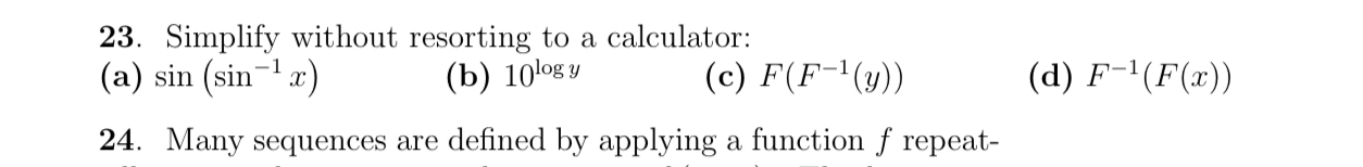 Solved Simplify without resorting to a | Chegg.com