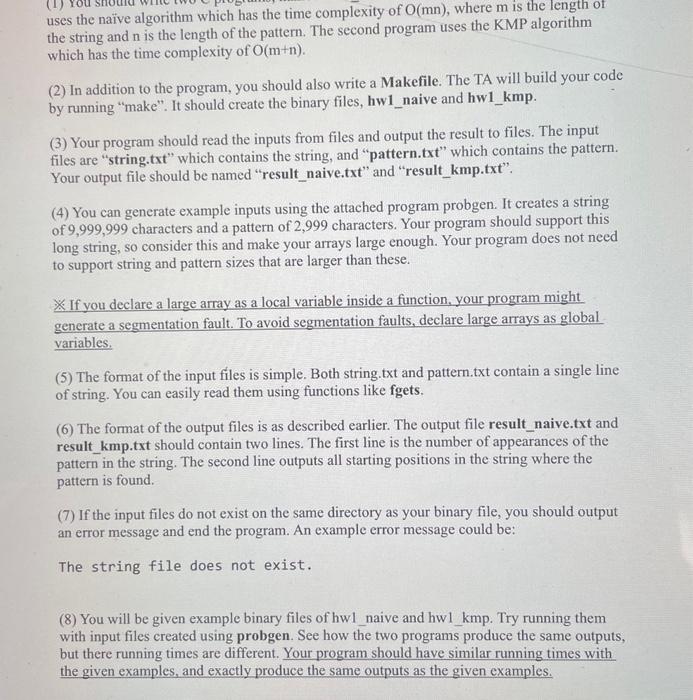 Solved I keep struggling with generating input files using | Chegg.com