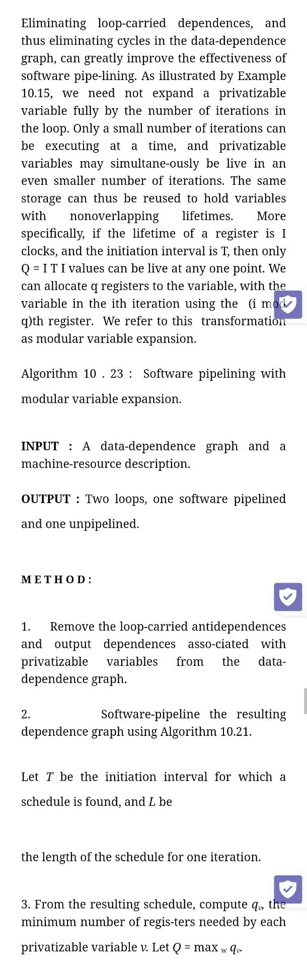 Solved 4. Generate two loops: a software-pipelined loop and | Chegg.com