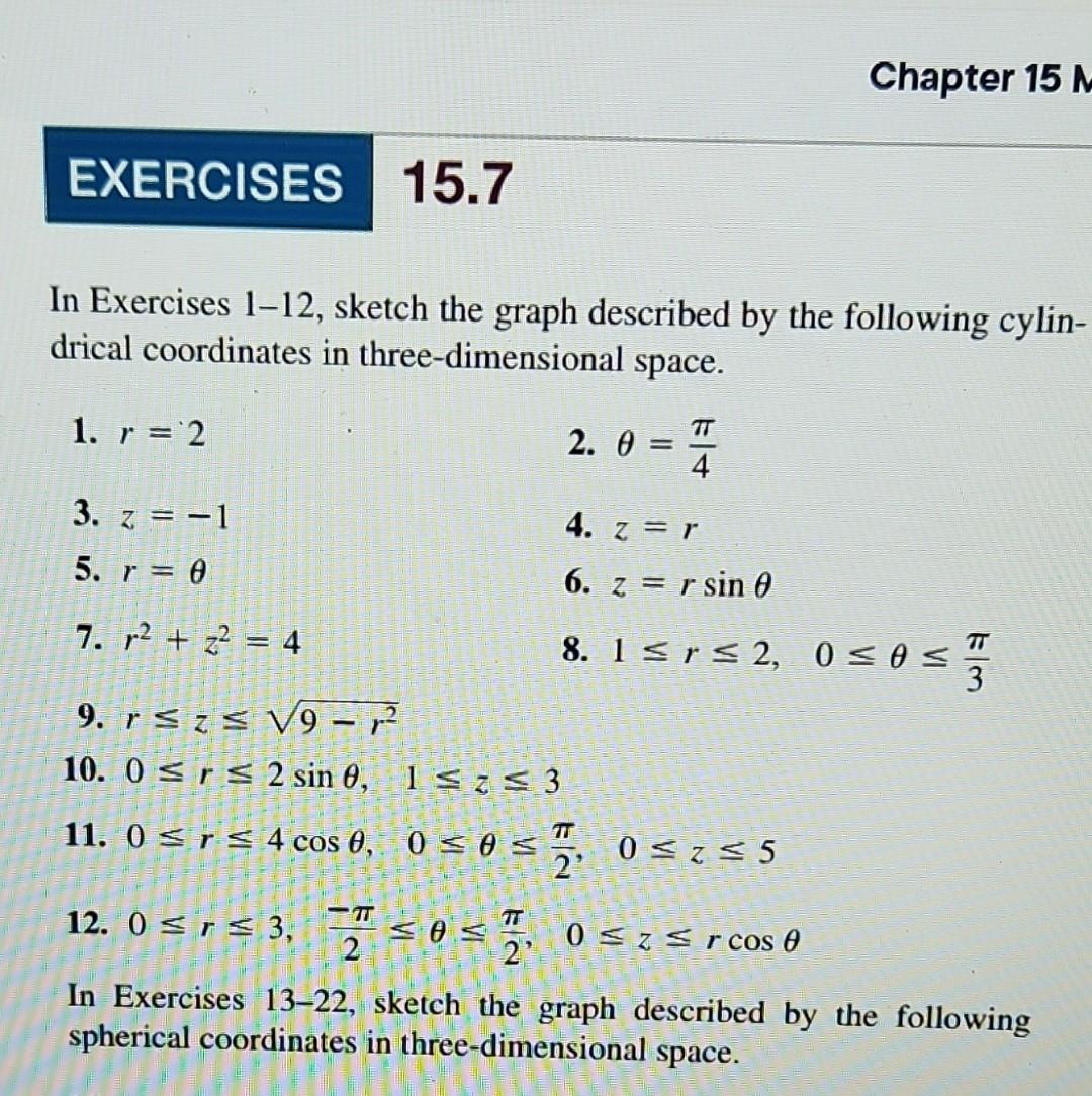 Solved In Exercises 1-12, sketch the graph described by the | Chegg.com