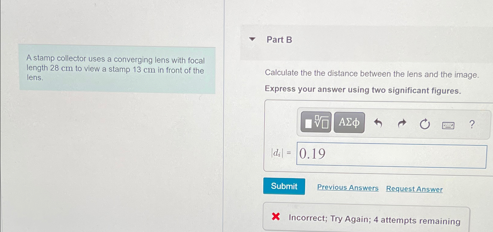 Solved A stamp collector uses a converging lens with focal | Chegg.com