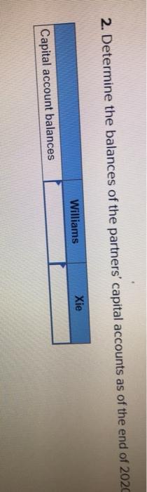 Solved On February 1, 2020, Tessa Williams and Audrey Xie | Chegg.com