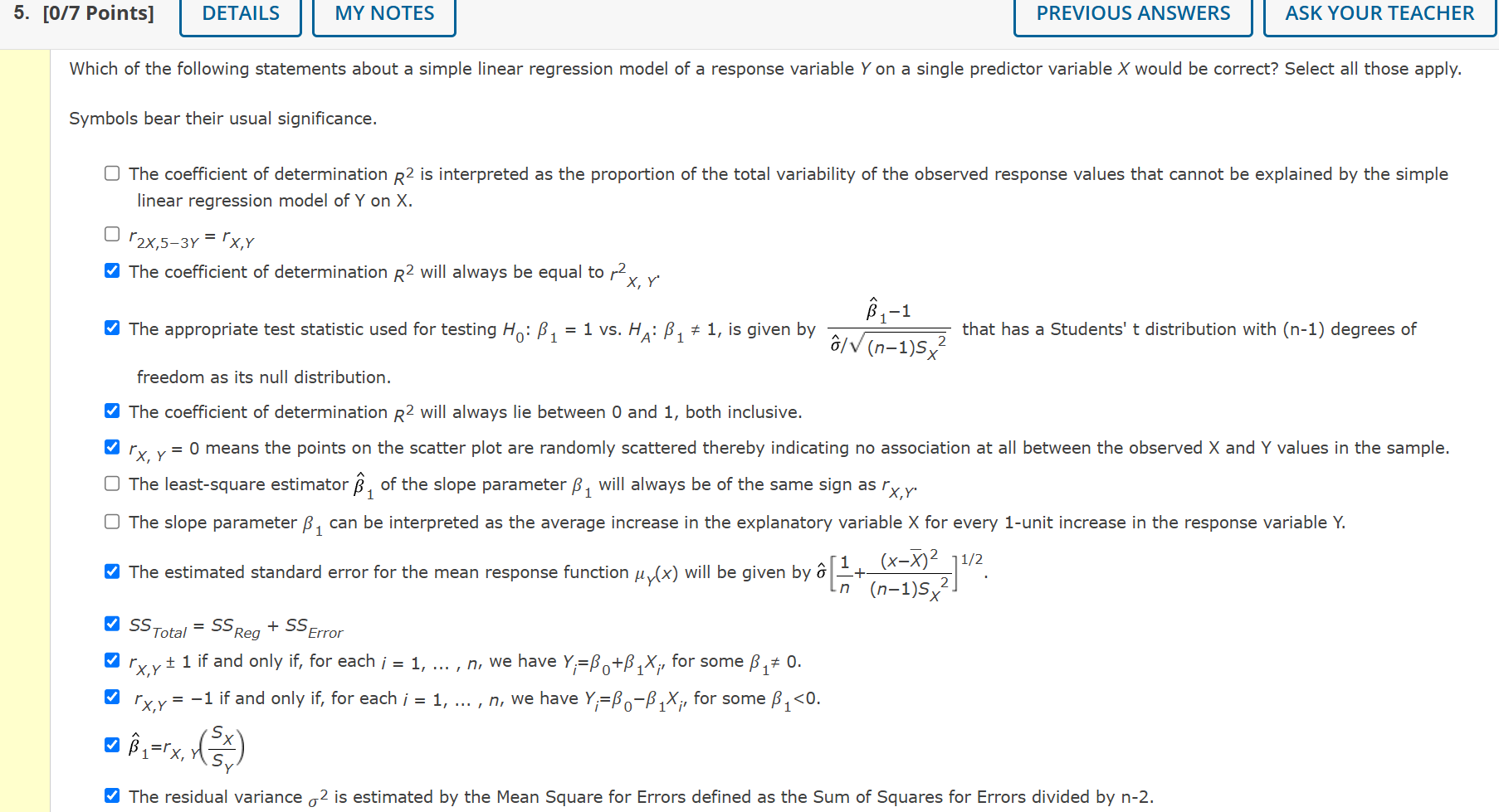 Solved Which of the following statements about a simple | Chegg.com