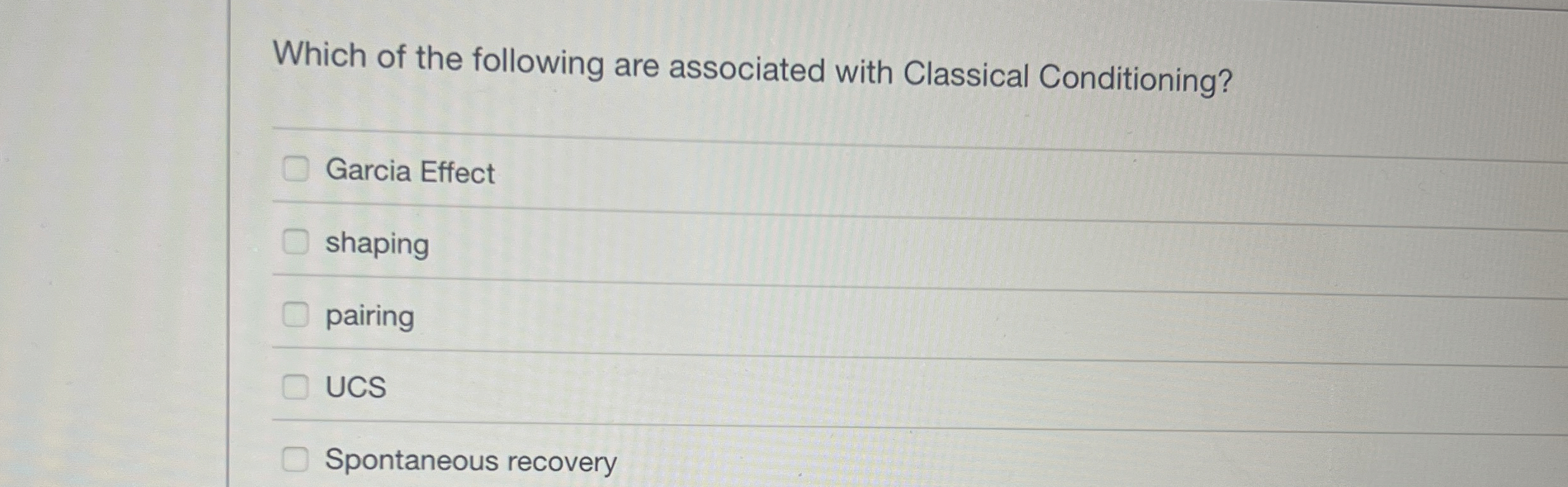 Solved Which of the following are associated with Classical | Chegg.com
