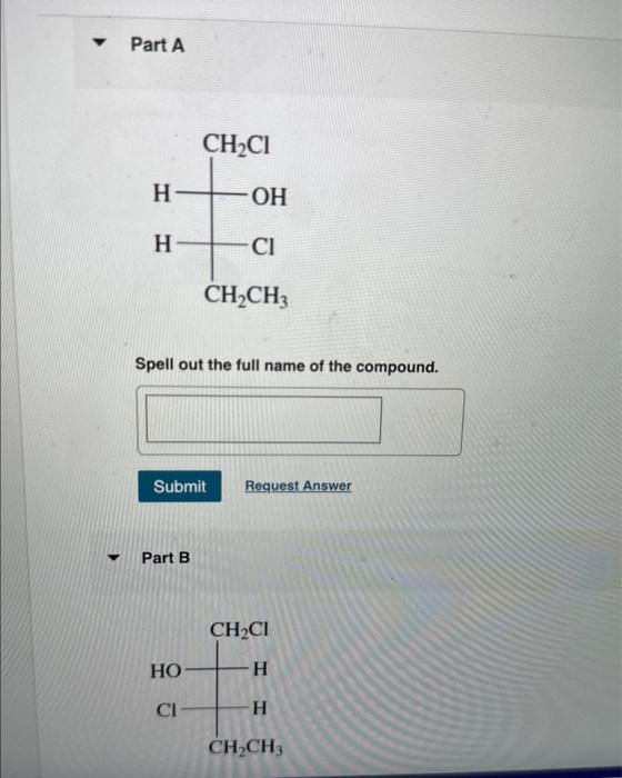 Solved Spell out the full name of the compound. Spell out | Chegg.com