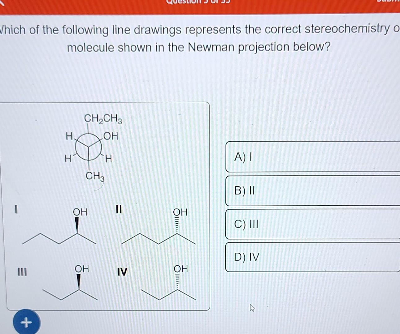 Solved /hich of the following line drawings represents the | Chegg.com