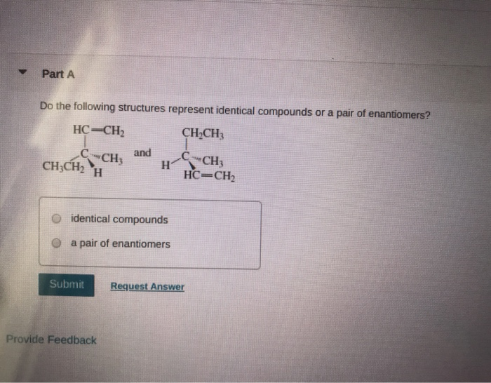 Solved Part A Do the following structures represent | Chegg.com