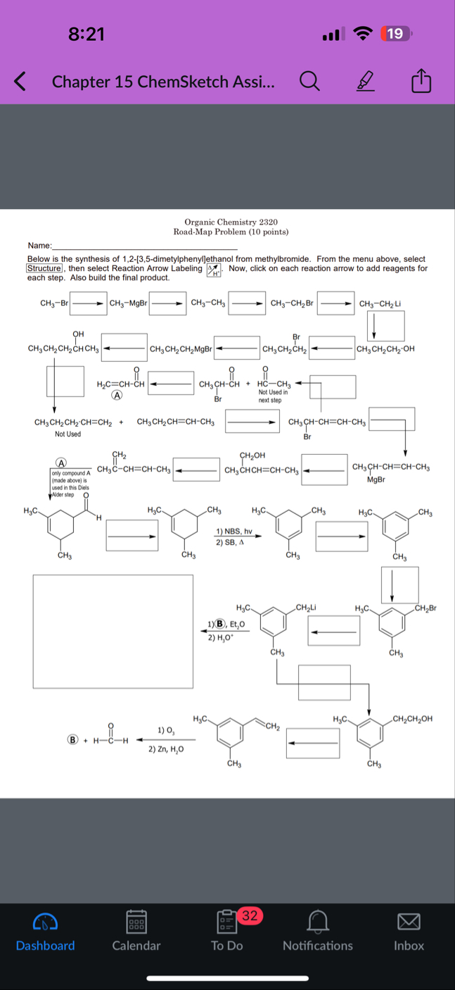 8:2119Chapter 15 ﻿ChemSketch Assi...Organic Chemistry | Chegg.com