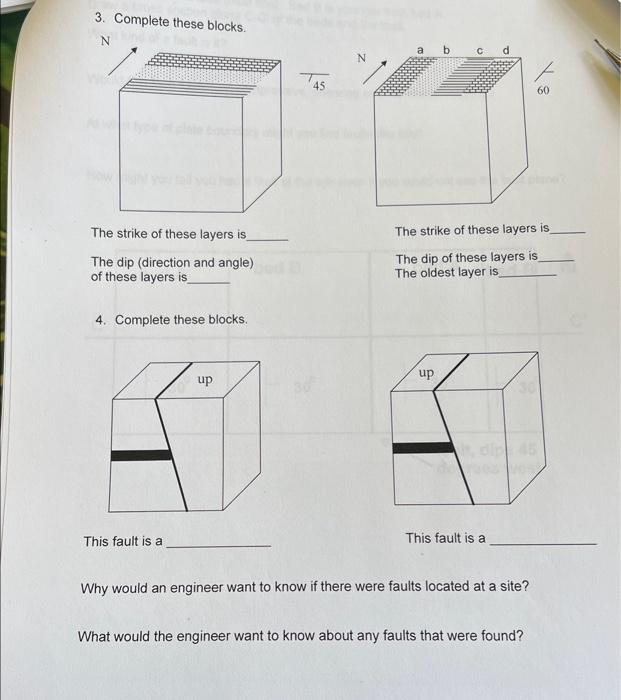 Solved 3. Complete these blocks. | Chegg.com