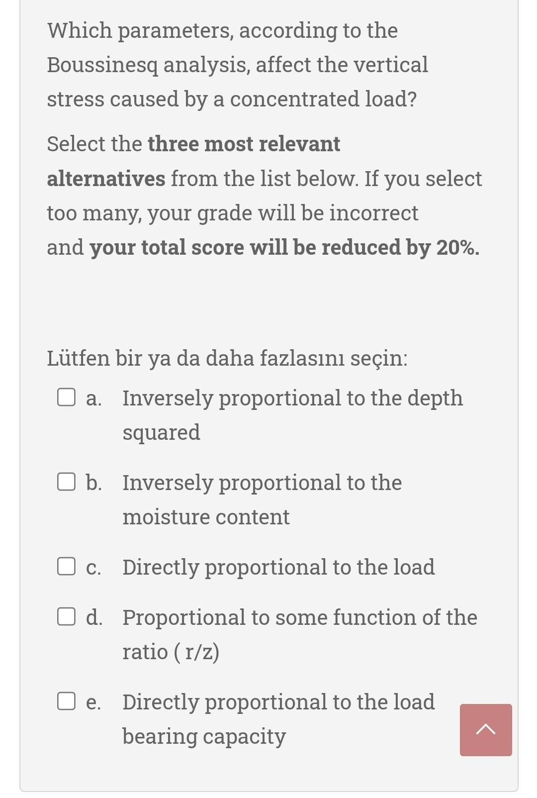 Solved Which parameters, according to the Boussinesq | Chegg.com