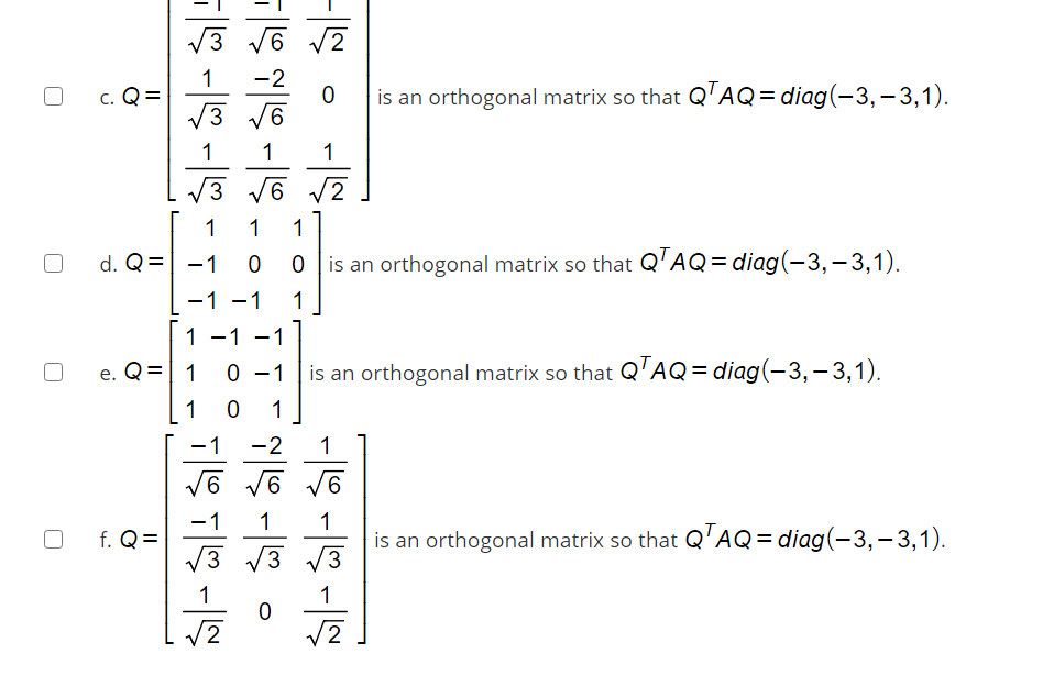 Solved Let A be a real symmetric 3x3 matrix. Suppose that 14 | Chegg.com