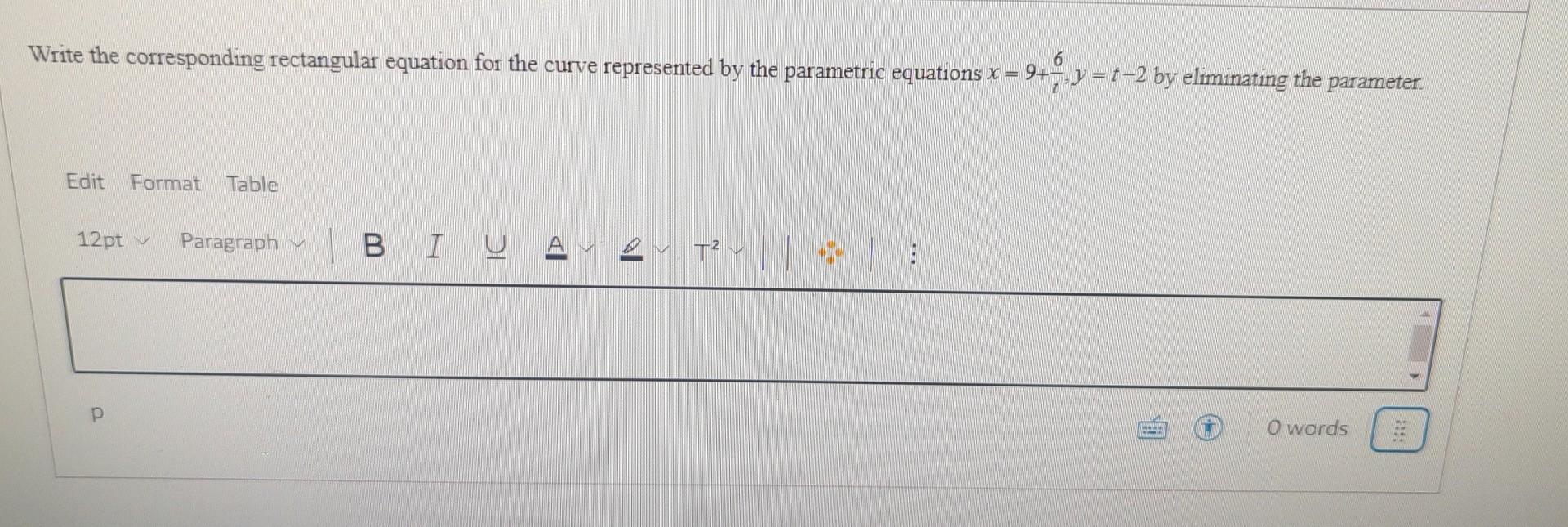 Solved 6 Write the corresponding rectangular equation for | Chegg.com
