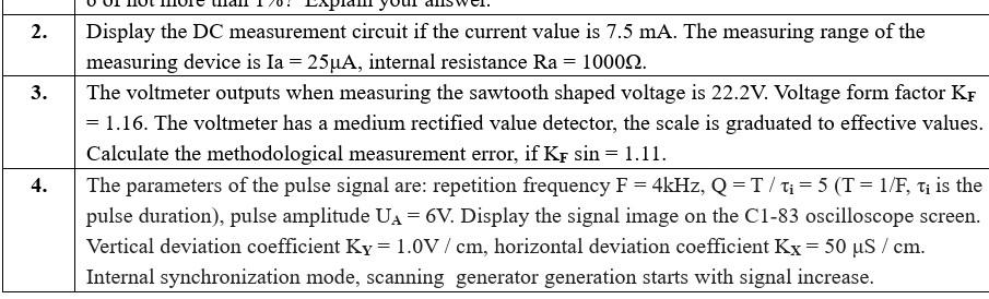 Solved 2. 3. Display the DC measurement circuit if the | Chegg.com