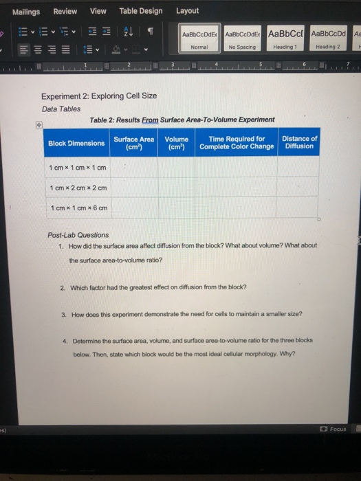 Solved View Table Design Layout Mailings Review EVEE 21 | Chegg.com