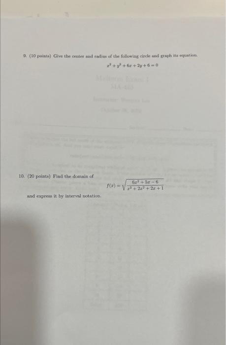 Solved 8. ( 15 points) Find the length and the midpoint of | Chegg.com