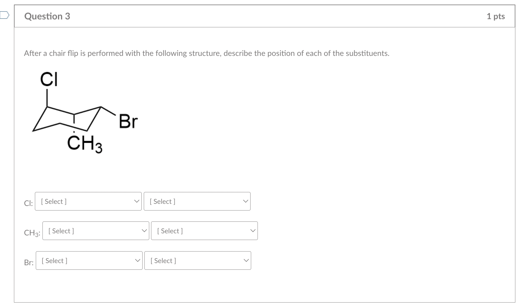 After a chair flip is performed with the following | Chegg.com