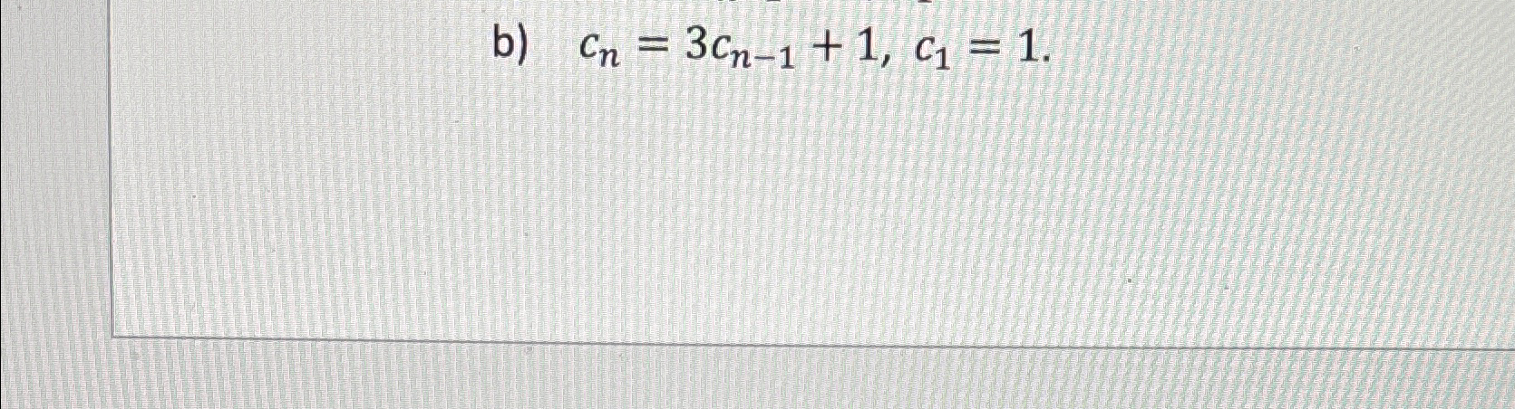 Solved What is the explicit formula for nth term with | Chegg.com