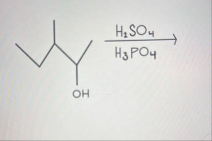 Solved Draw all products formed from the dehydration of the | Chegg.com