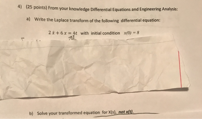 Solved 4) (25 points) From your knowledge Differential | Chegg.com Solved 4) (25 points) From your knowledge Differential | Chegg.com